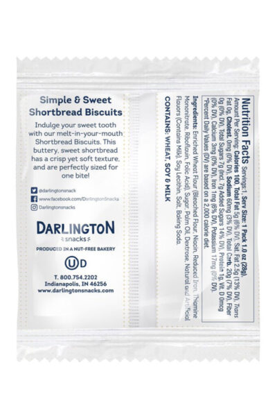 Darlington Shortbread Biscuit Bites – Darlington Snacks